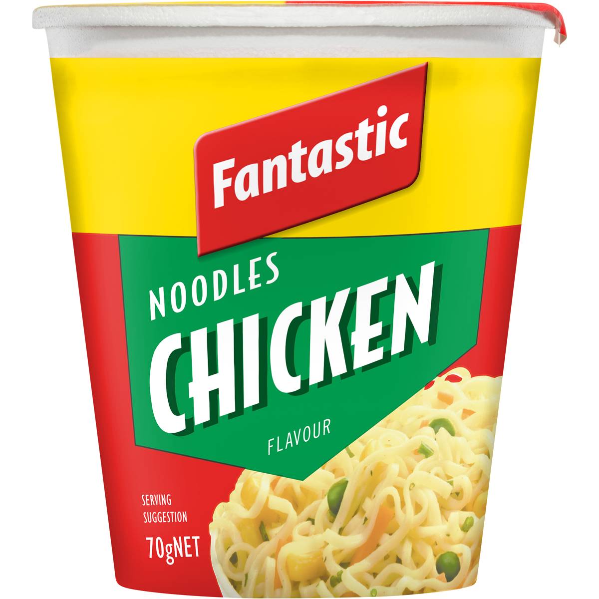 Fantastic Chicken Noodle Cup 70g | Woolworths