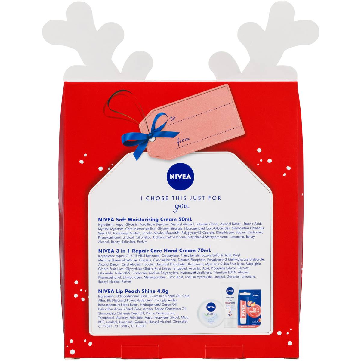 Nivea Christmas Mini Box 3 Pack | Woolworths