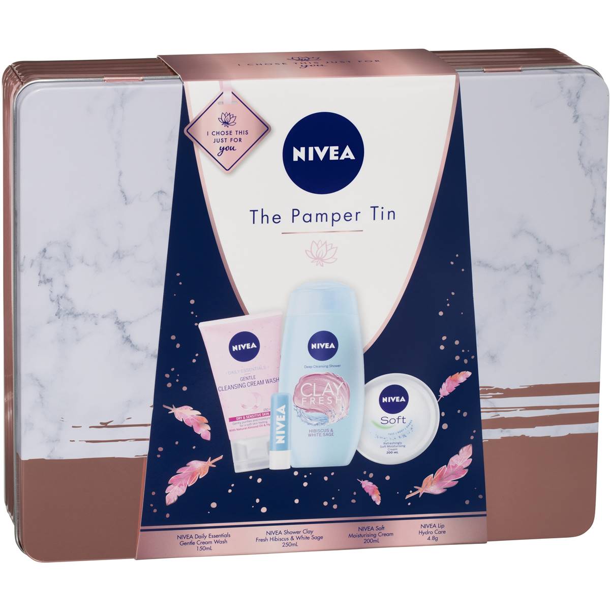 Nivea The Pamper Tin Set 4 Pack | Woolworths