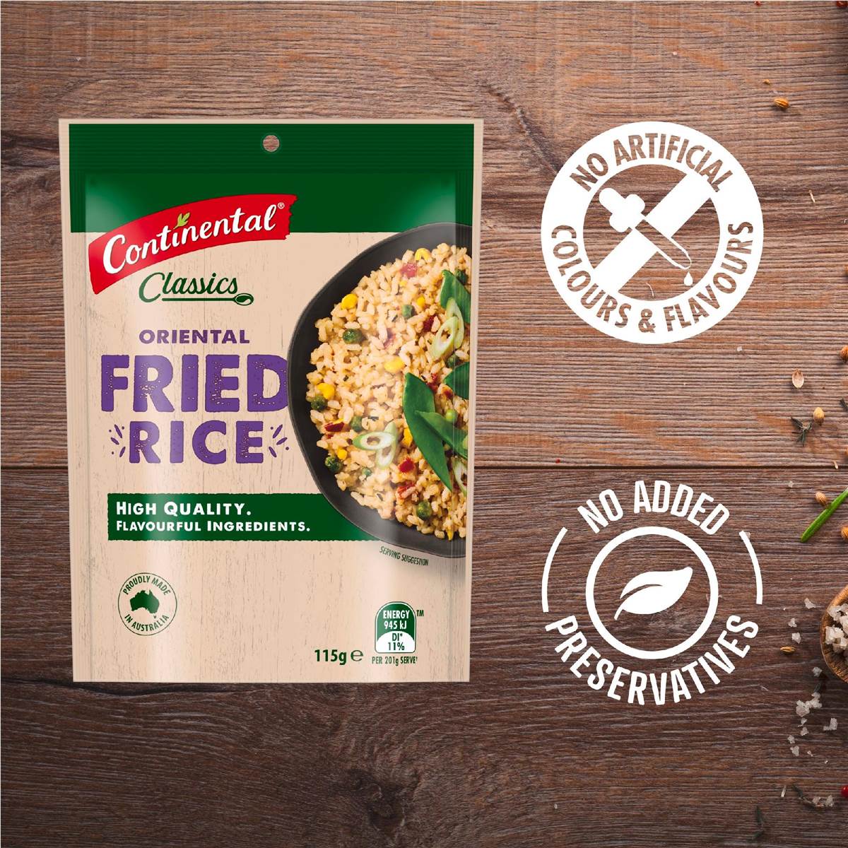 Continental Classics Fried Rice Oriental 115g | Woolworths