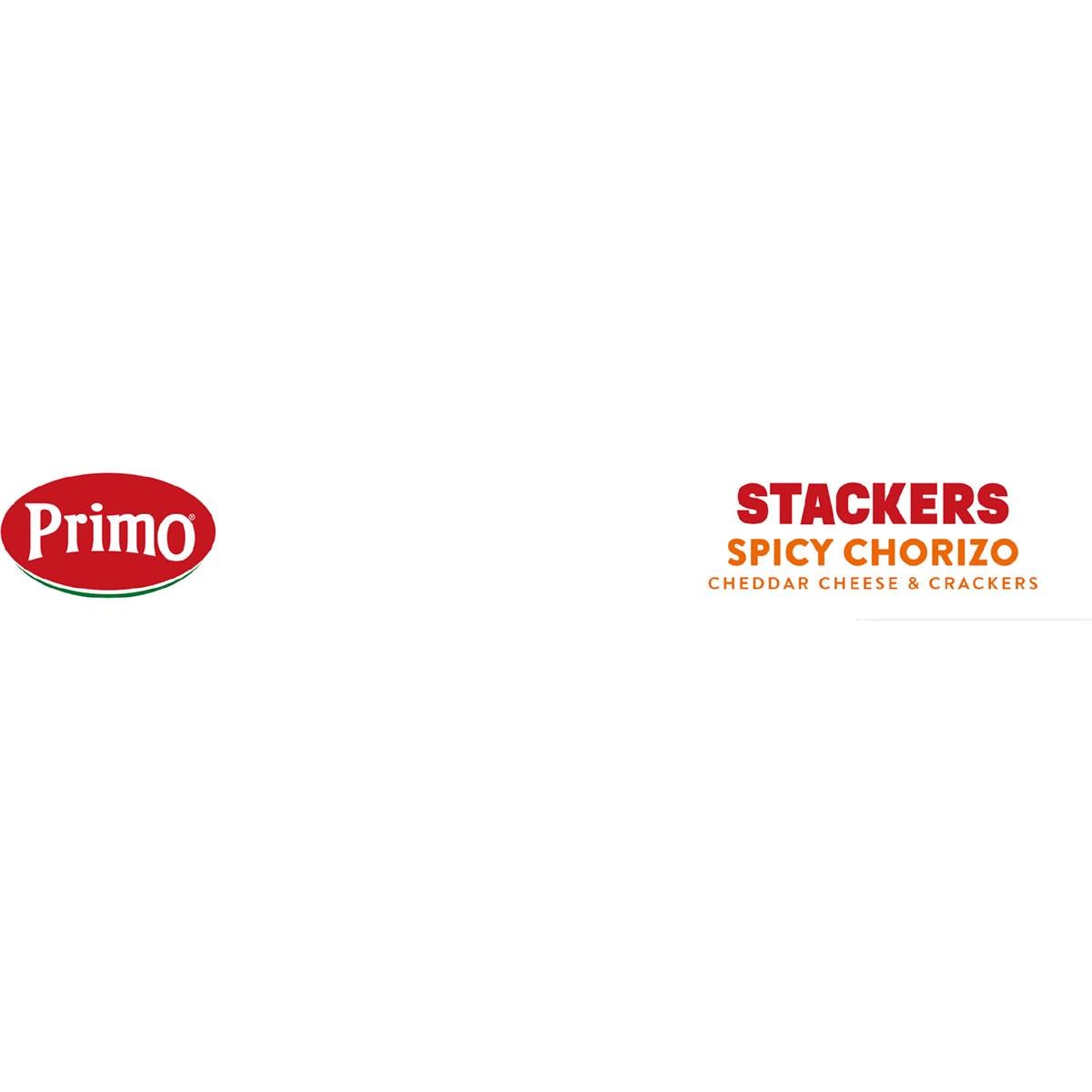 Primo Stackers Spicy Chrizo Cheese And Crackers 50g | Woolworths