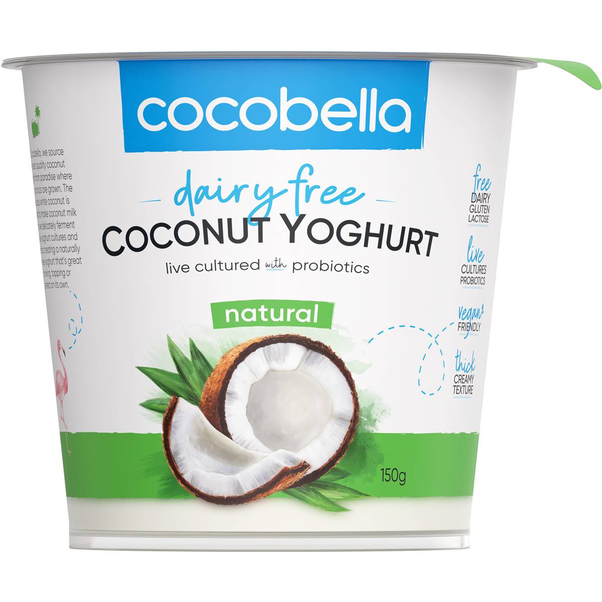 Cocobella Diary Free Coconut Yoghurt Natural 150g | Woolworths Cocobella Diary Free Coconut Yoghurt Natural 150g | Woolworths
