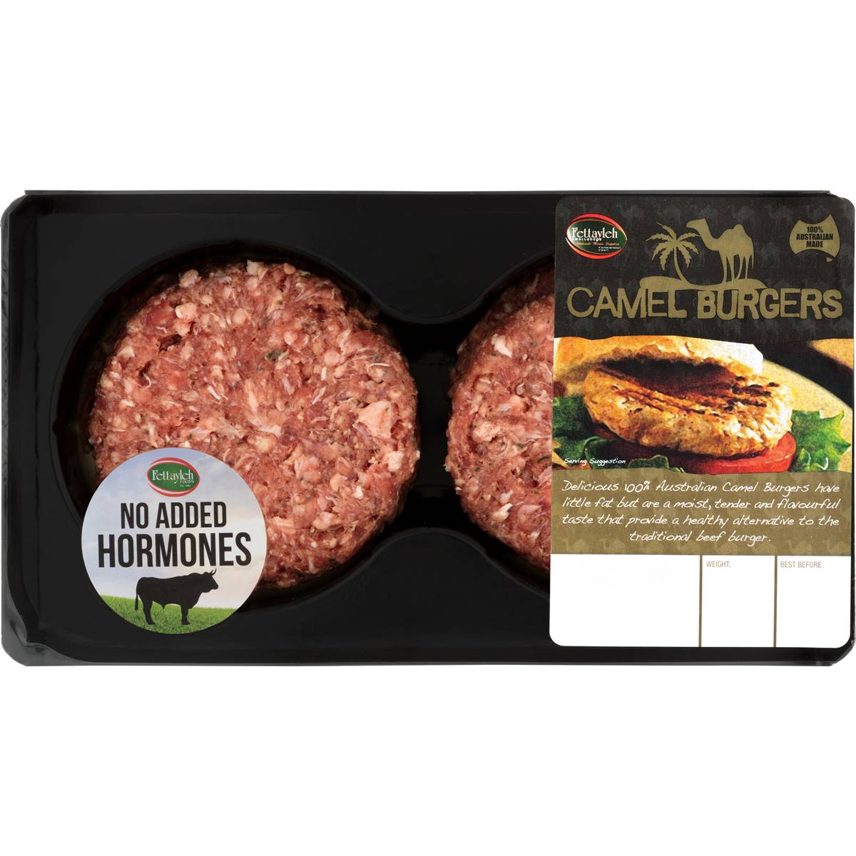 Fettayleh Foods Camel Burgers 440g | Woolworths