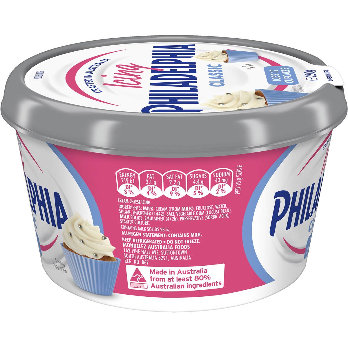 Philadelphia Classic Icing 230g | Woolworths