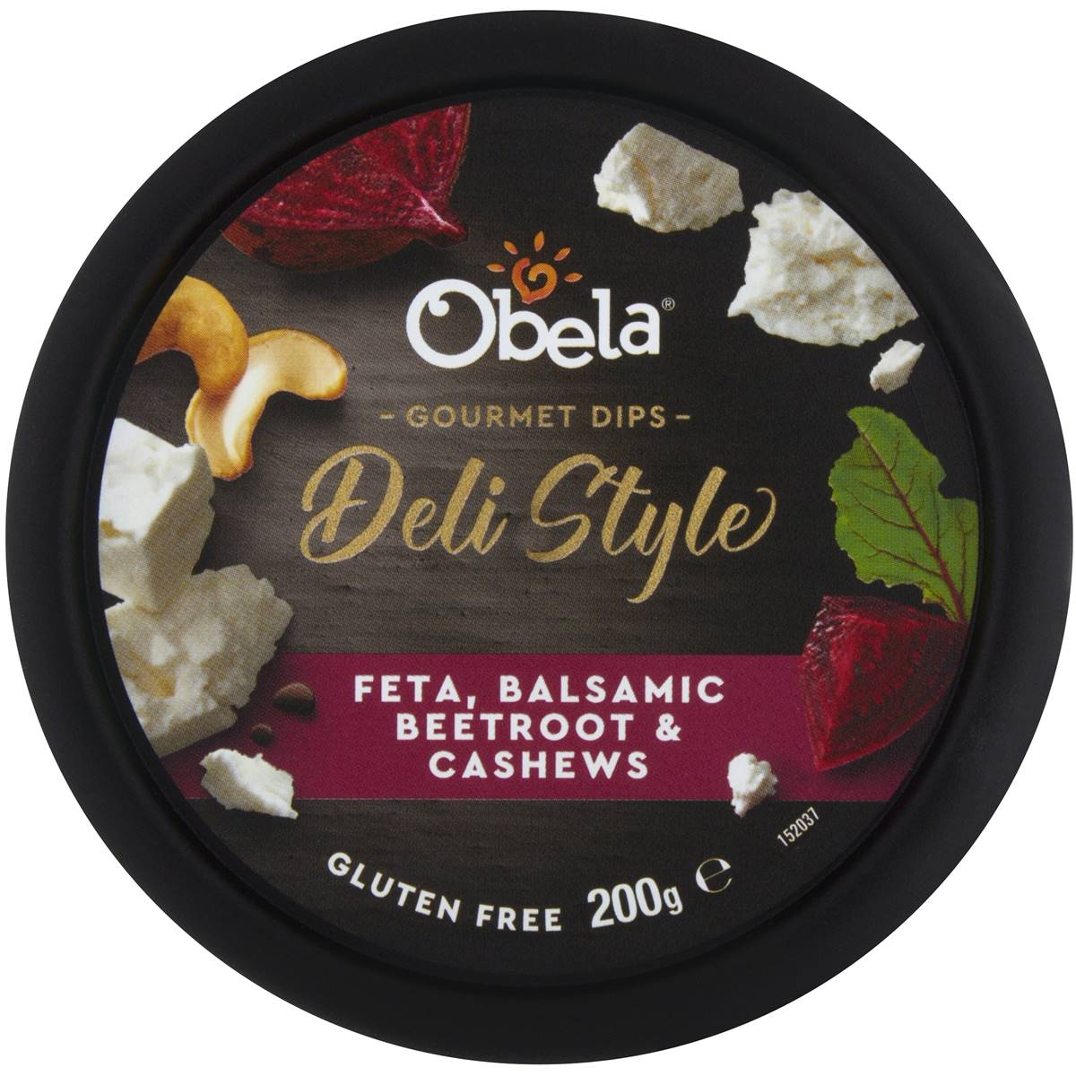 Obela Deli Style Feta Balsamic Beetroot & Cashews 200g | Woolworths