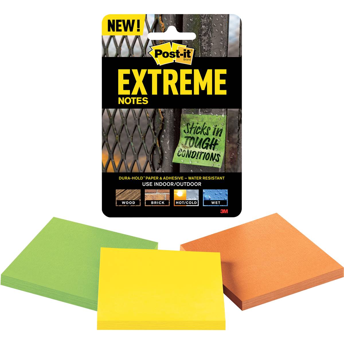 Post-it Extreme Notes 3 Pack | Woolworths