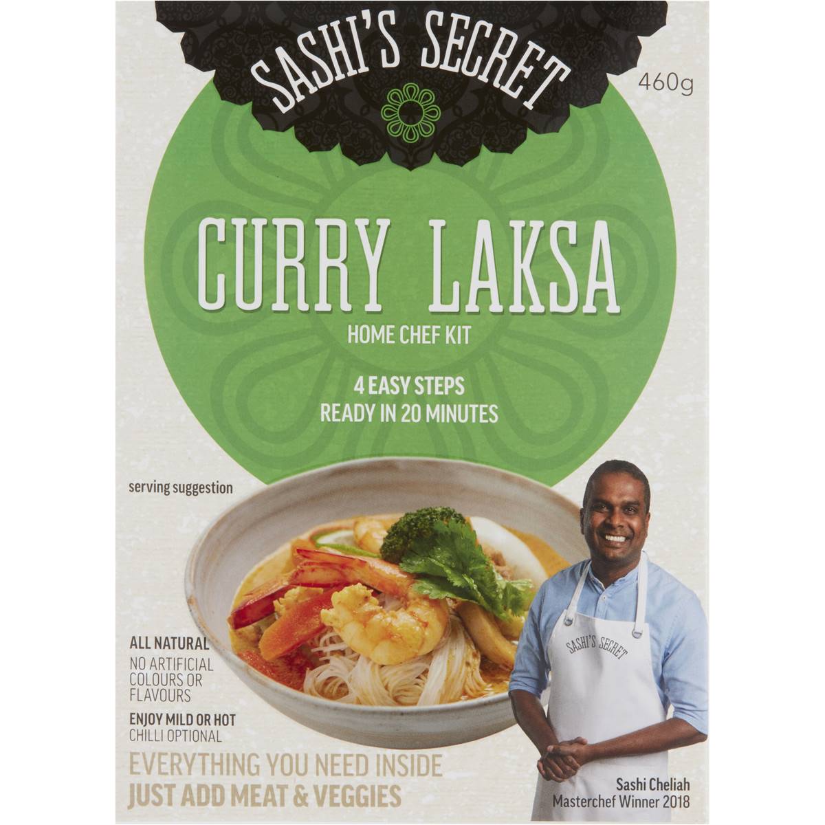 Sashi's Secret Curry Laksa Kit 460g | Woolworths