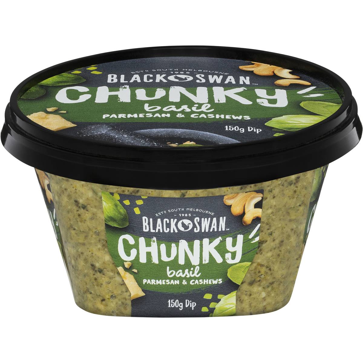Black Swan Chunky Basil Parmesan Dip 150g | Woolworths