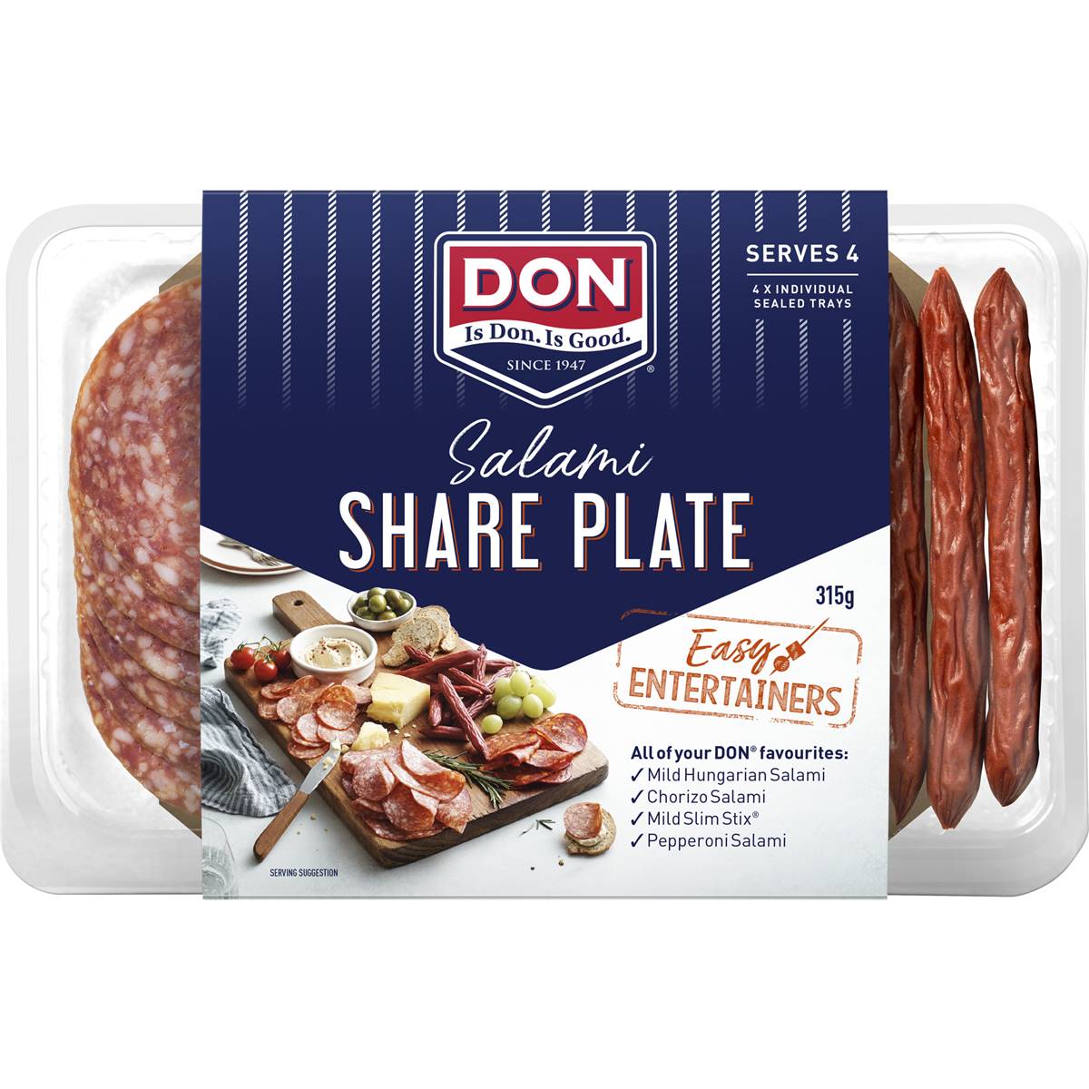 Don Salami Share Plate 315g | Woolworths