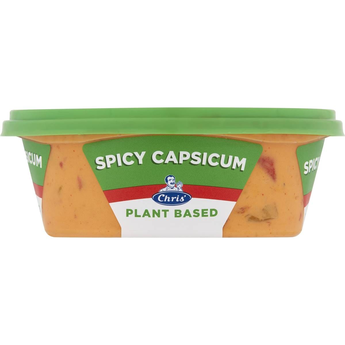 Chris' Plant Based Spicy Capsicum 200g | Woolworths