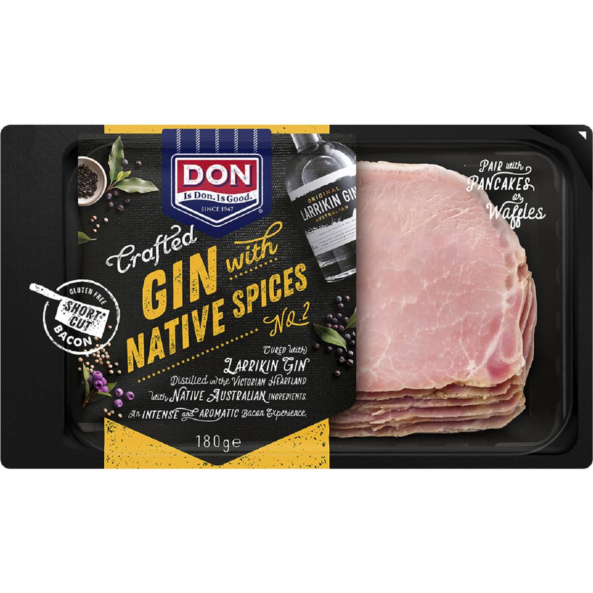 Don Crafted Bacon Gin And Spice 180g | Woolworths