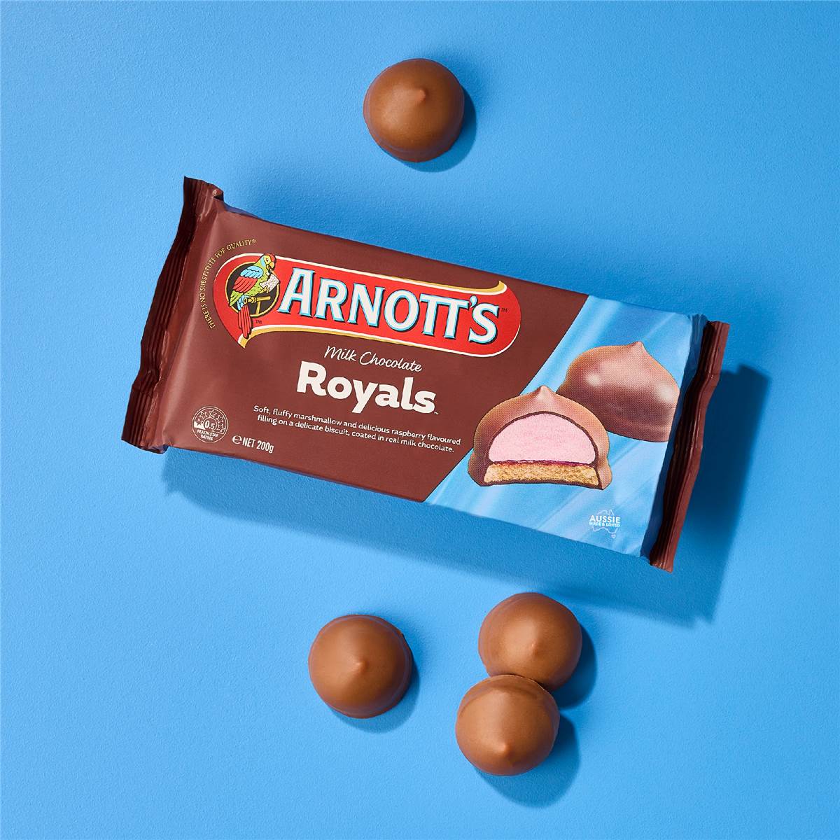 Arnott's Royals Milk Chocolate Biscuits 200g | Woolworths