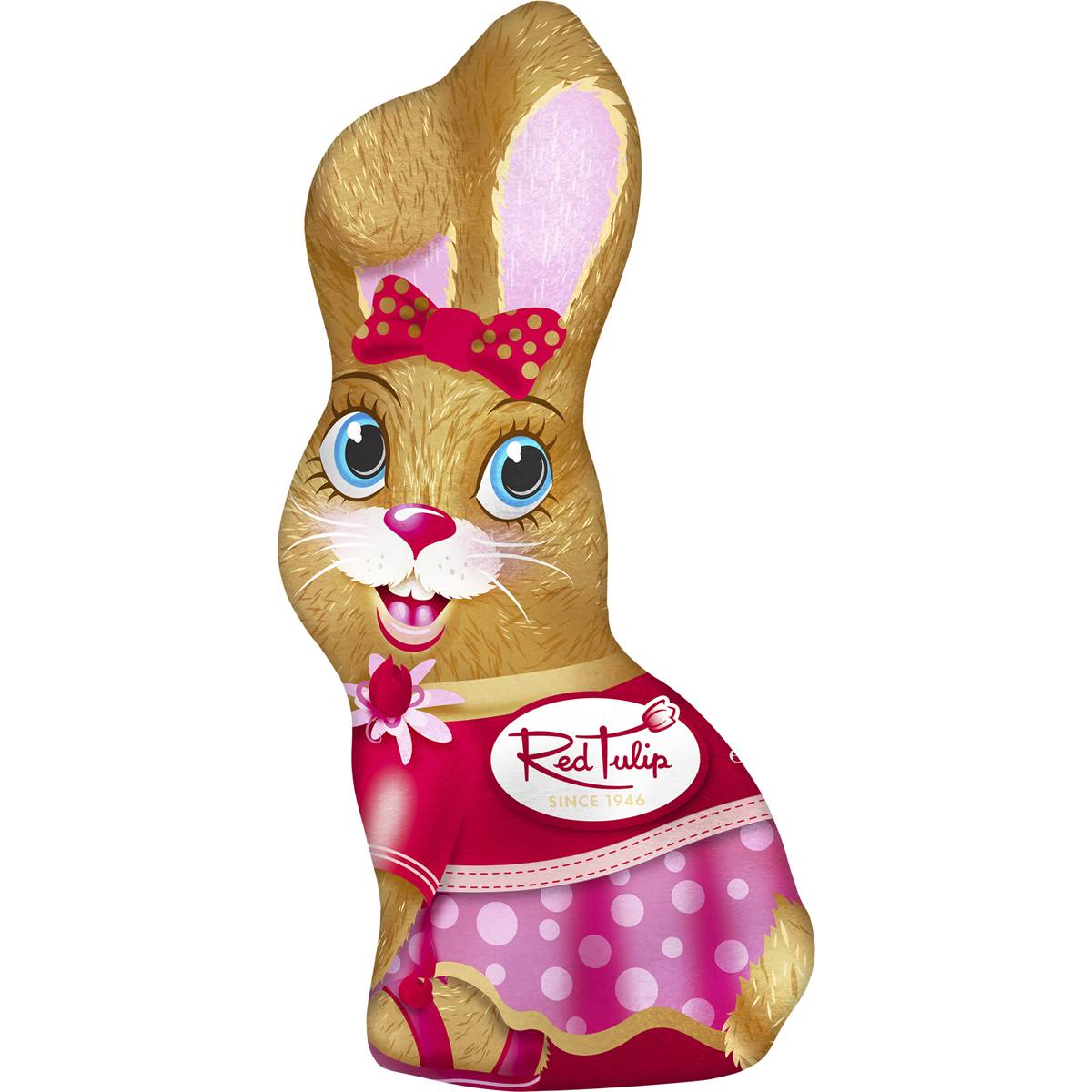 Red Tulip Chocolate Easter Rabbit 170g | Woolworths