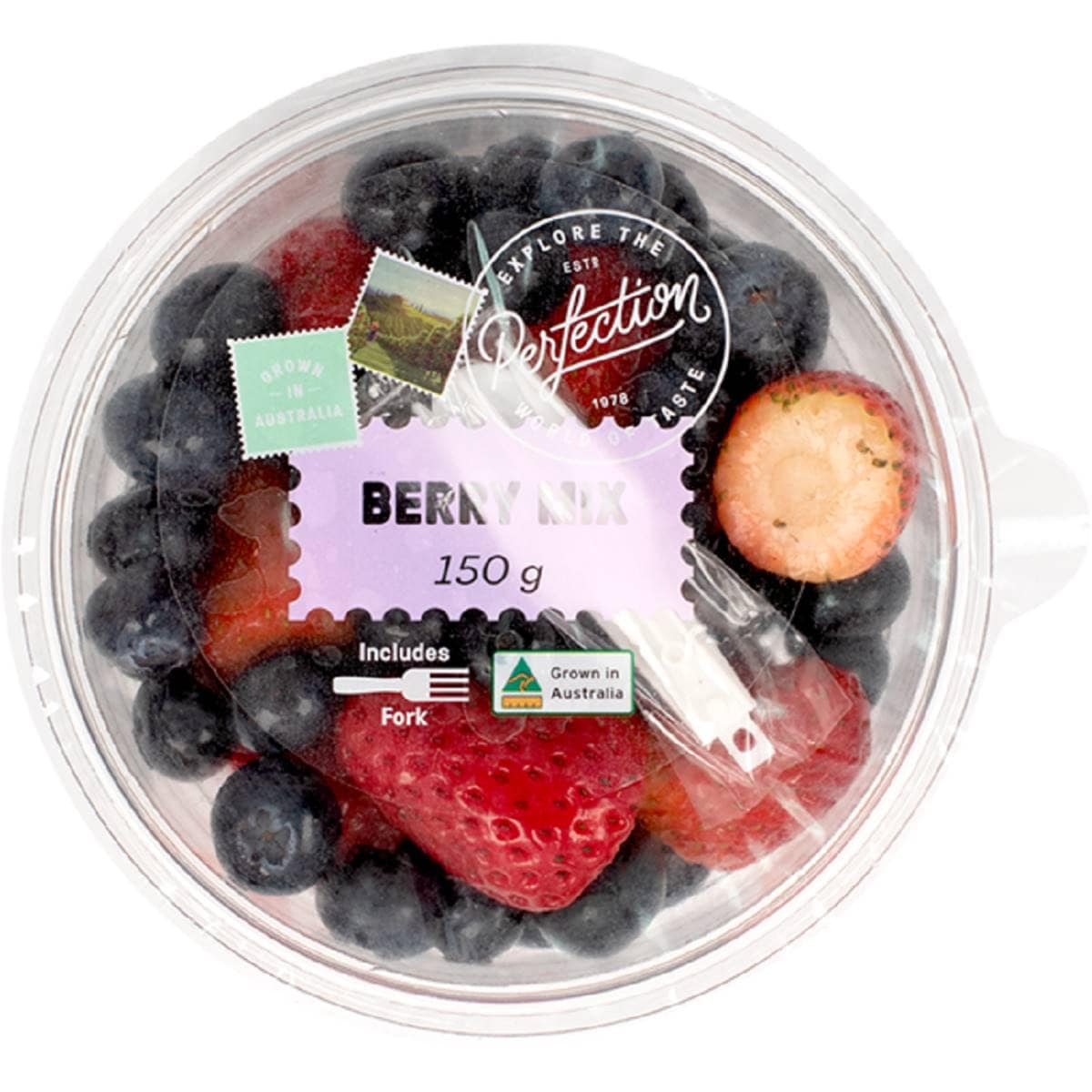 Perfection Fruit Berry Mix Fresh Cut 150g | Woolworths