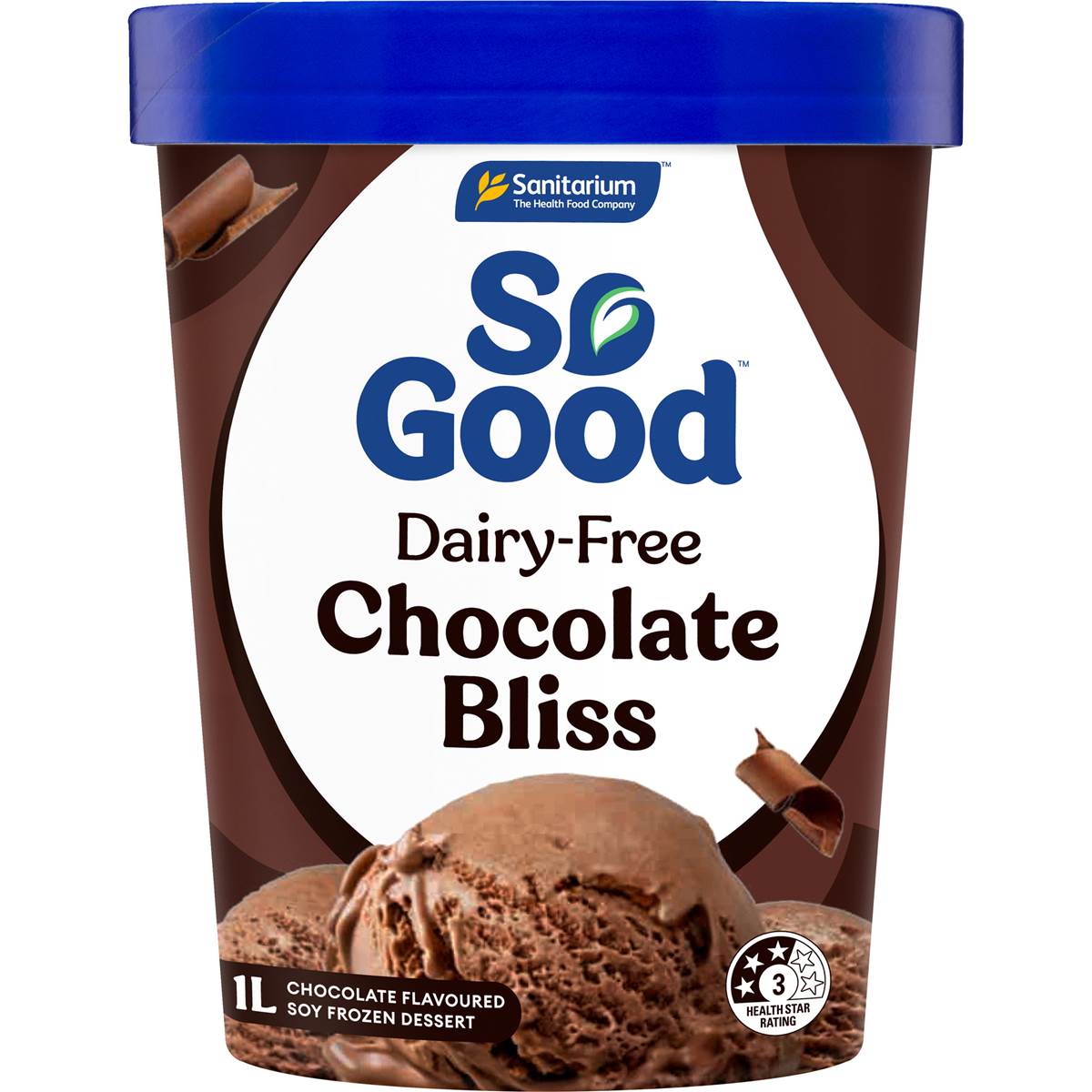 Sanitarium So Good Choc Bliss Frozen Dessert 1l | Woolworths