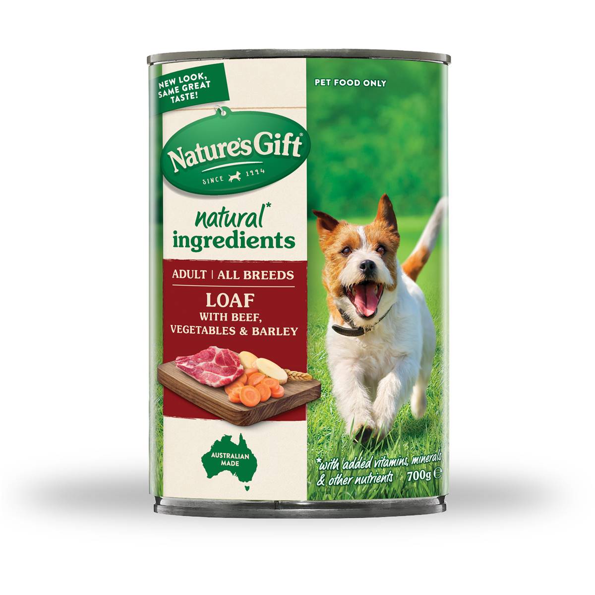 Nature's Gift Adult Wet Dog Food Loaf Lamb With Beef Vegetables ... Nature's Gift Adult Wet Dog Food Loaf Lamb With Beef Vegetables ...