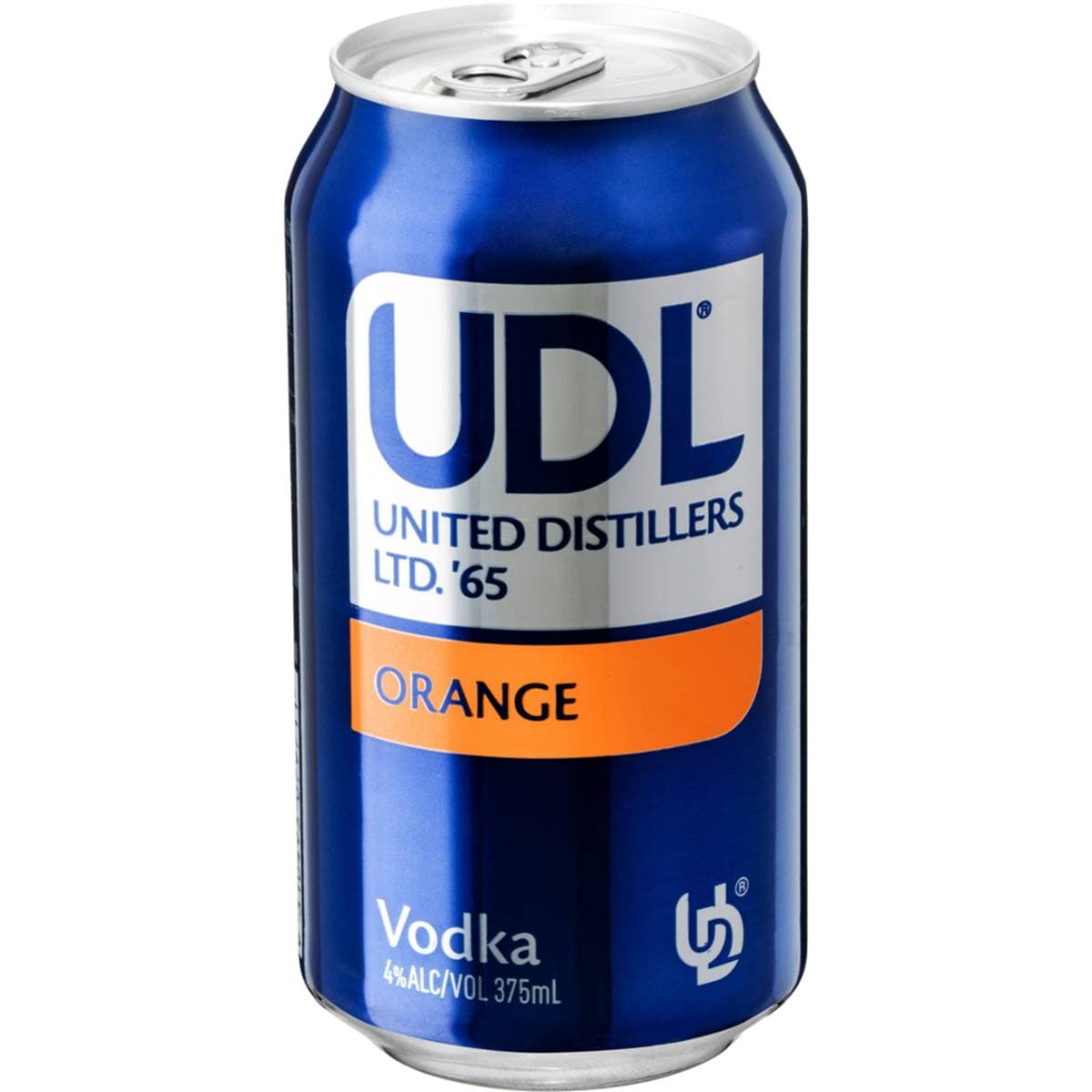 Udl Vodka Orange Can 375ml | Woolworths