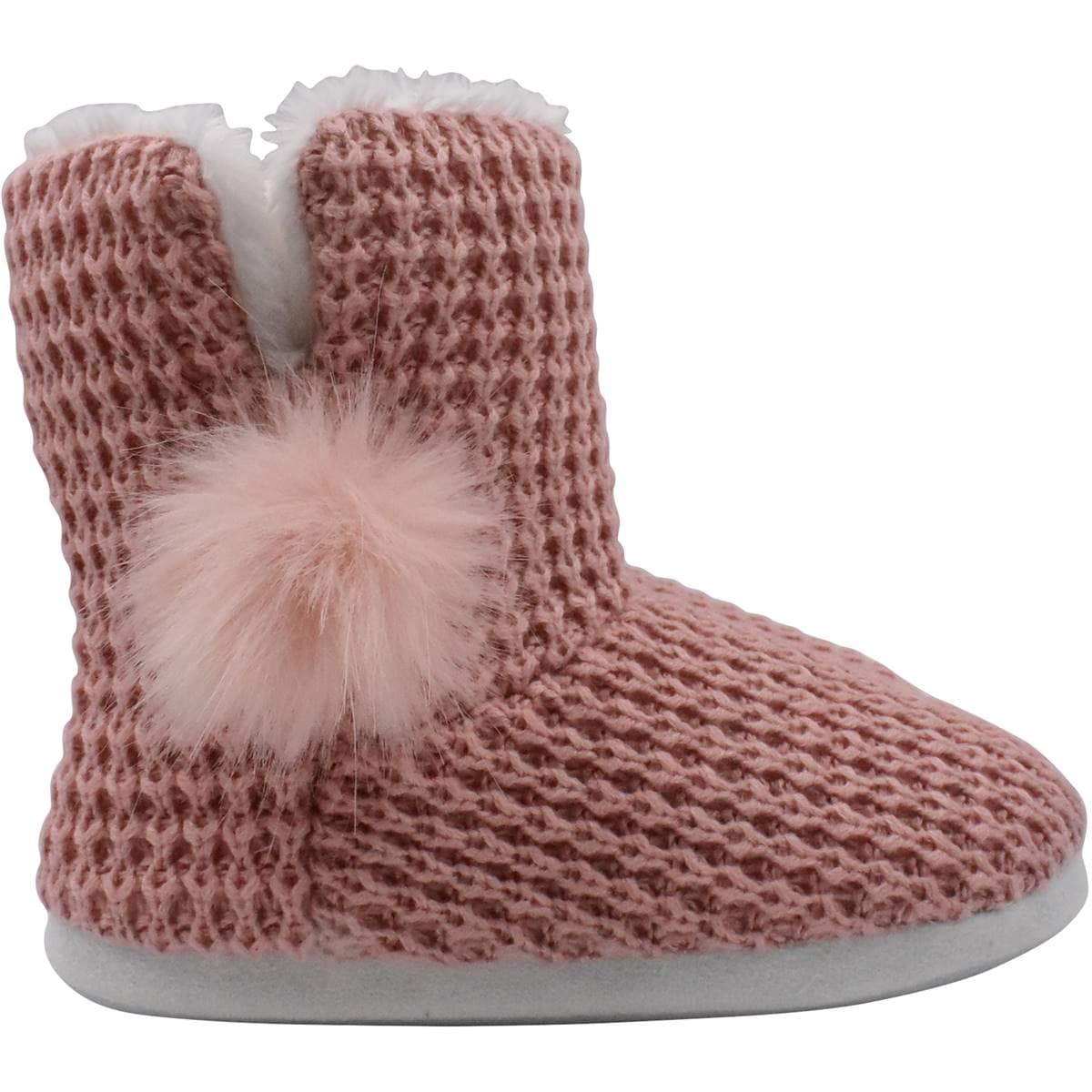 Inspire Ladies Waffle Boot Pink Or Grey Each | Woolworths