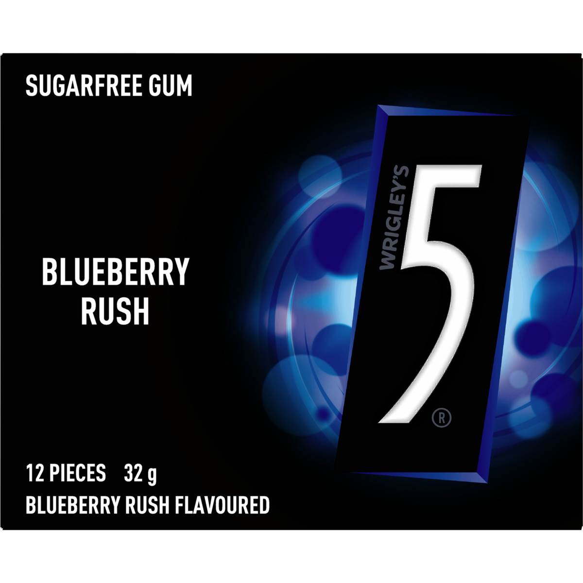 5gum Blueberry Sugar Free Gum 12pc 32g Woolworths 5gum Blueberry Sugar Free Gum 12pc 32g Woolworths