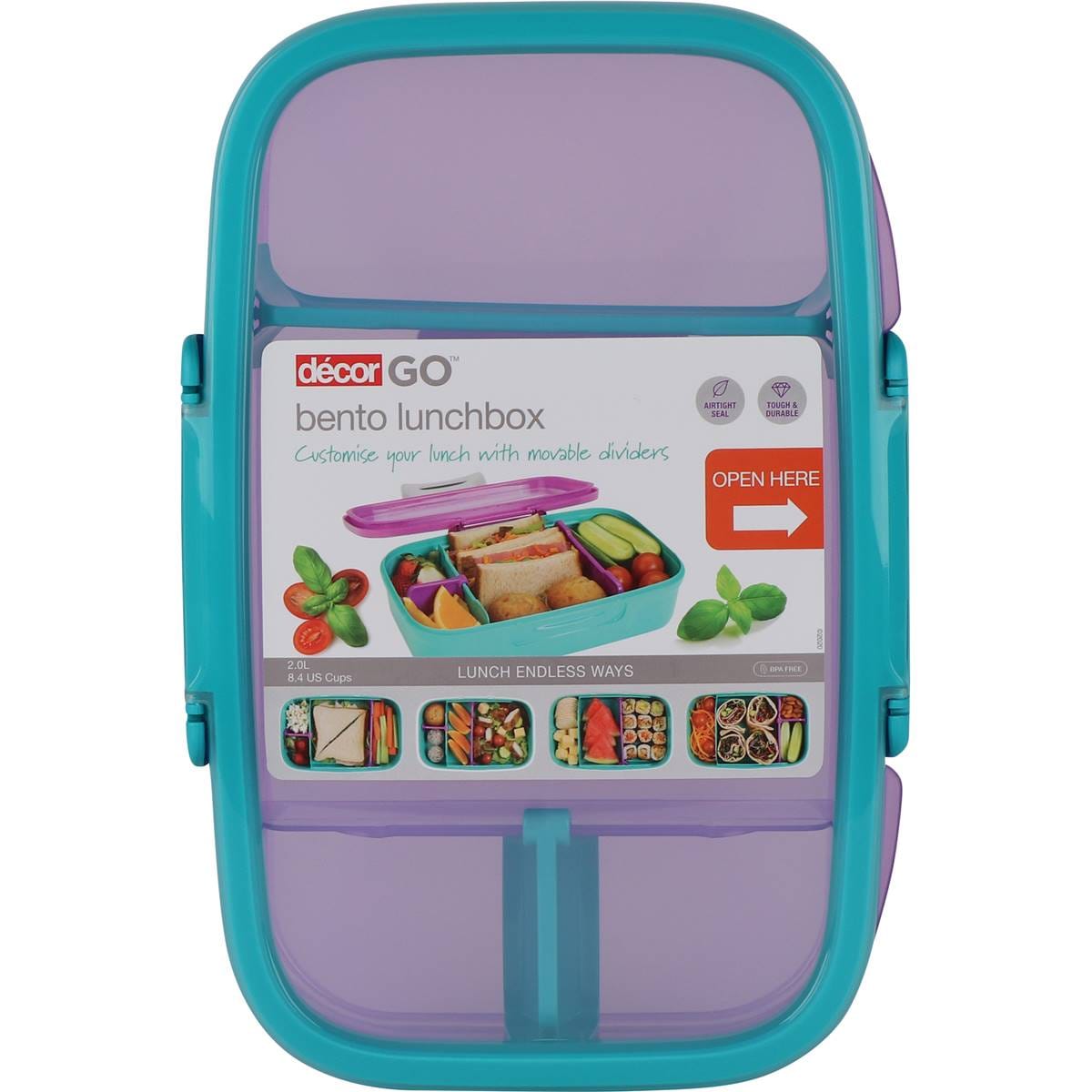Decor Go Bento Box 2l | Woolworths