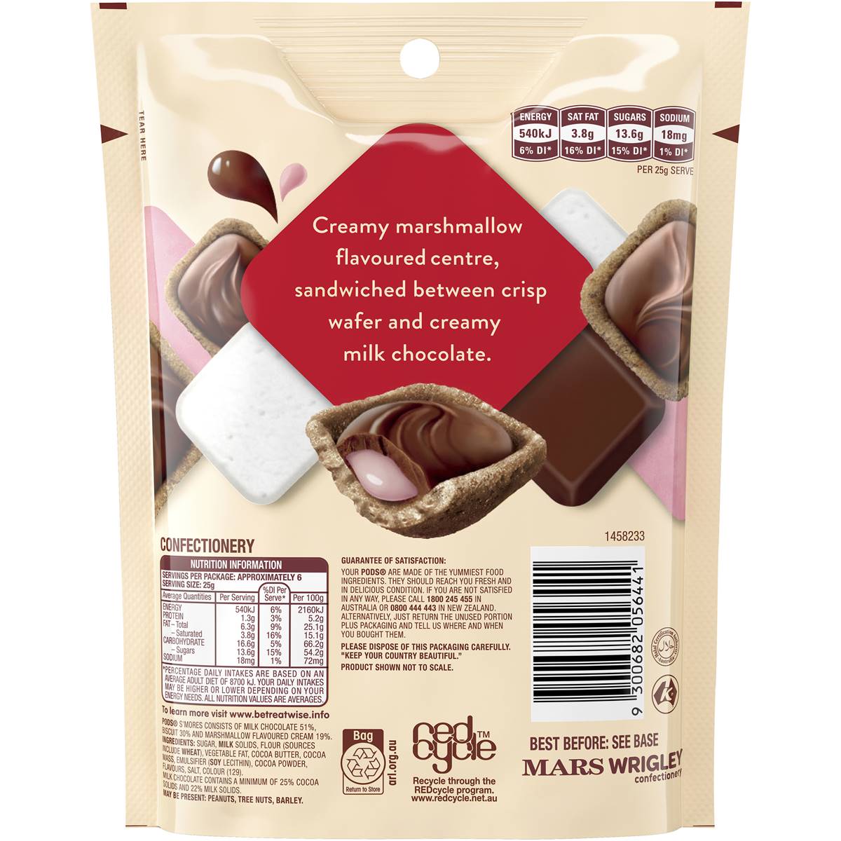 Mars Pods Smores Chocolate Medium Bag 160g | Woolworths