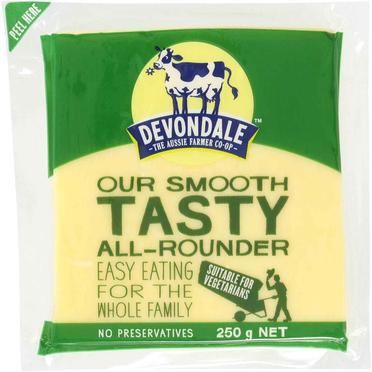 Devondale Tasty Cheese 250g | Woolworths