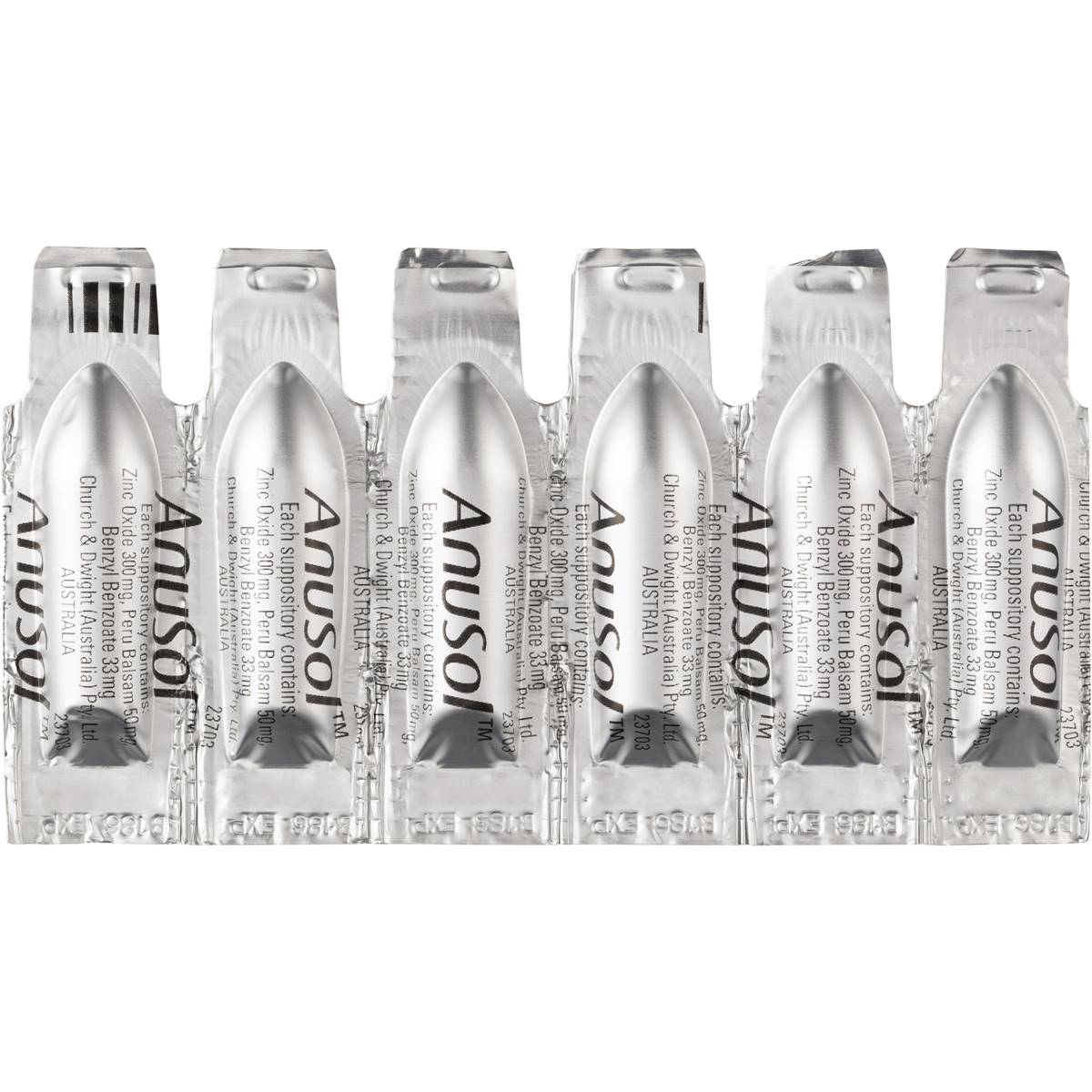 Anusol Haemorrhoidal Suppositories 12 Pack | Woolworths