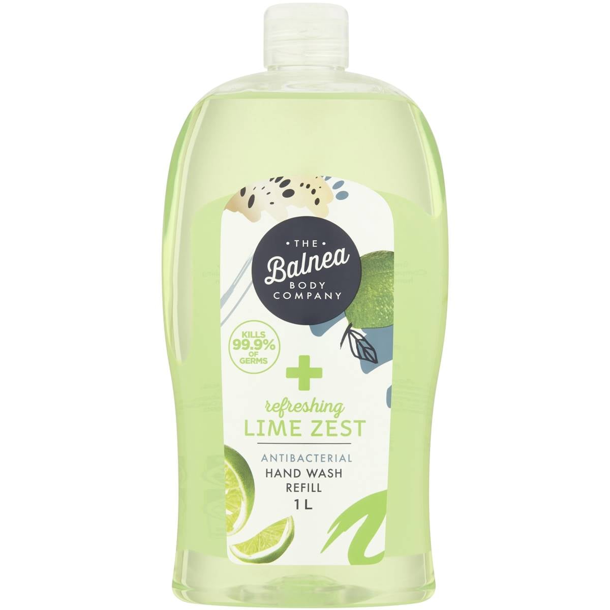 The Balnea Body Company Refreshing Lime Zest Anti Bacterial Hand Wash ...