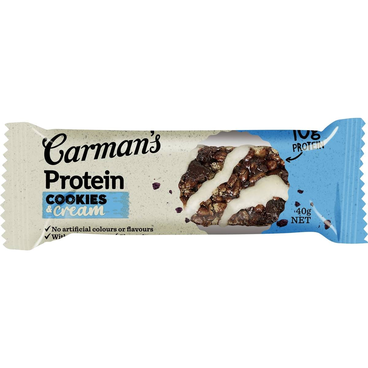 Carman's Protein Bars Cookies & Cream Limited Edition 5 Pack | Woolworths