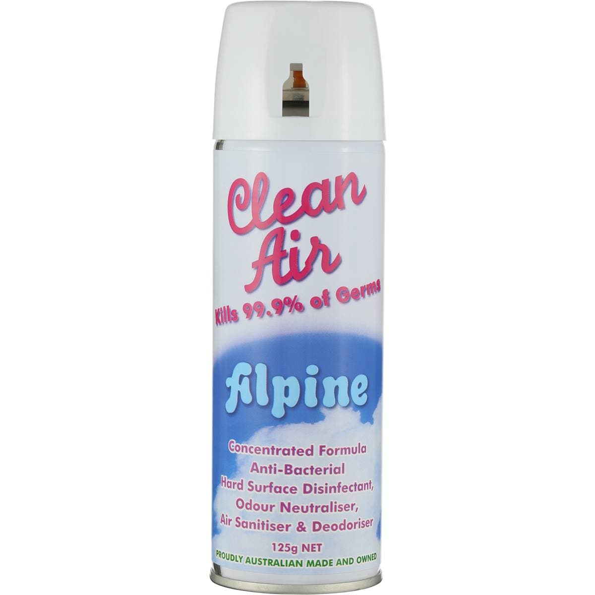 Clean Air Manual Spray Air Freshener Alpine Refill 125g | Woolworths