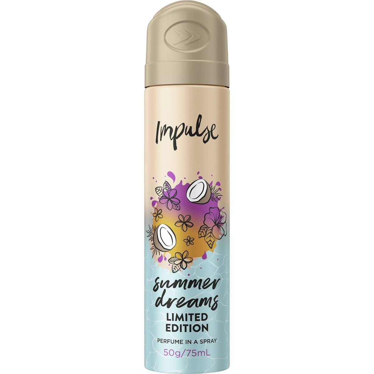 Impulse Summer Dreams Body Spray 75ml | Woolworths