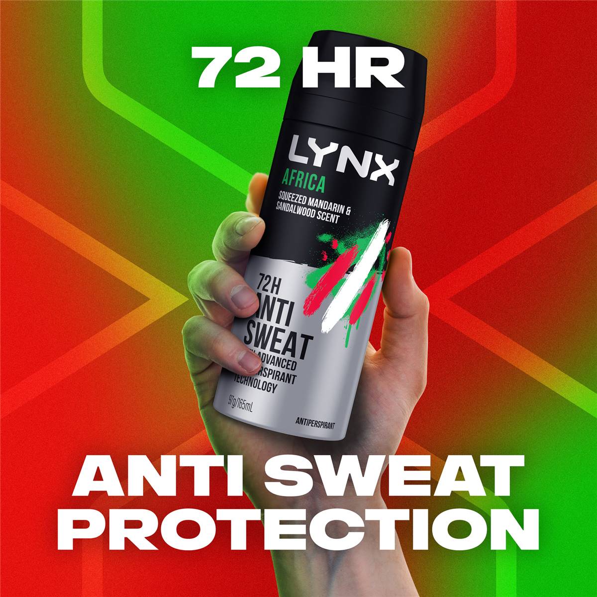 Lynx Antiperspirant Aerosol Africa The G.o.a.t. Of Fragrance 165ml | Woolworths