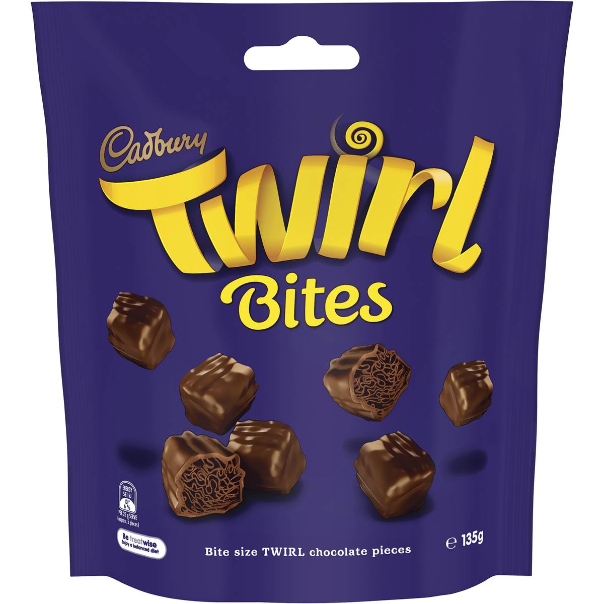 Cadbury Twirl Bites 135g | Woolworths
