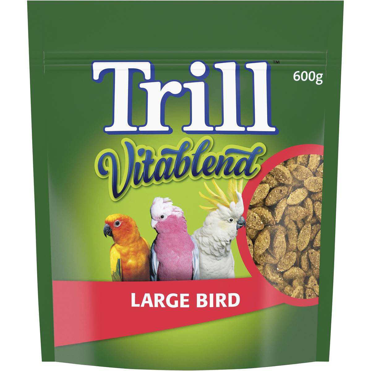 Trill Food Pellets Large Birds 600g | Woolworths