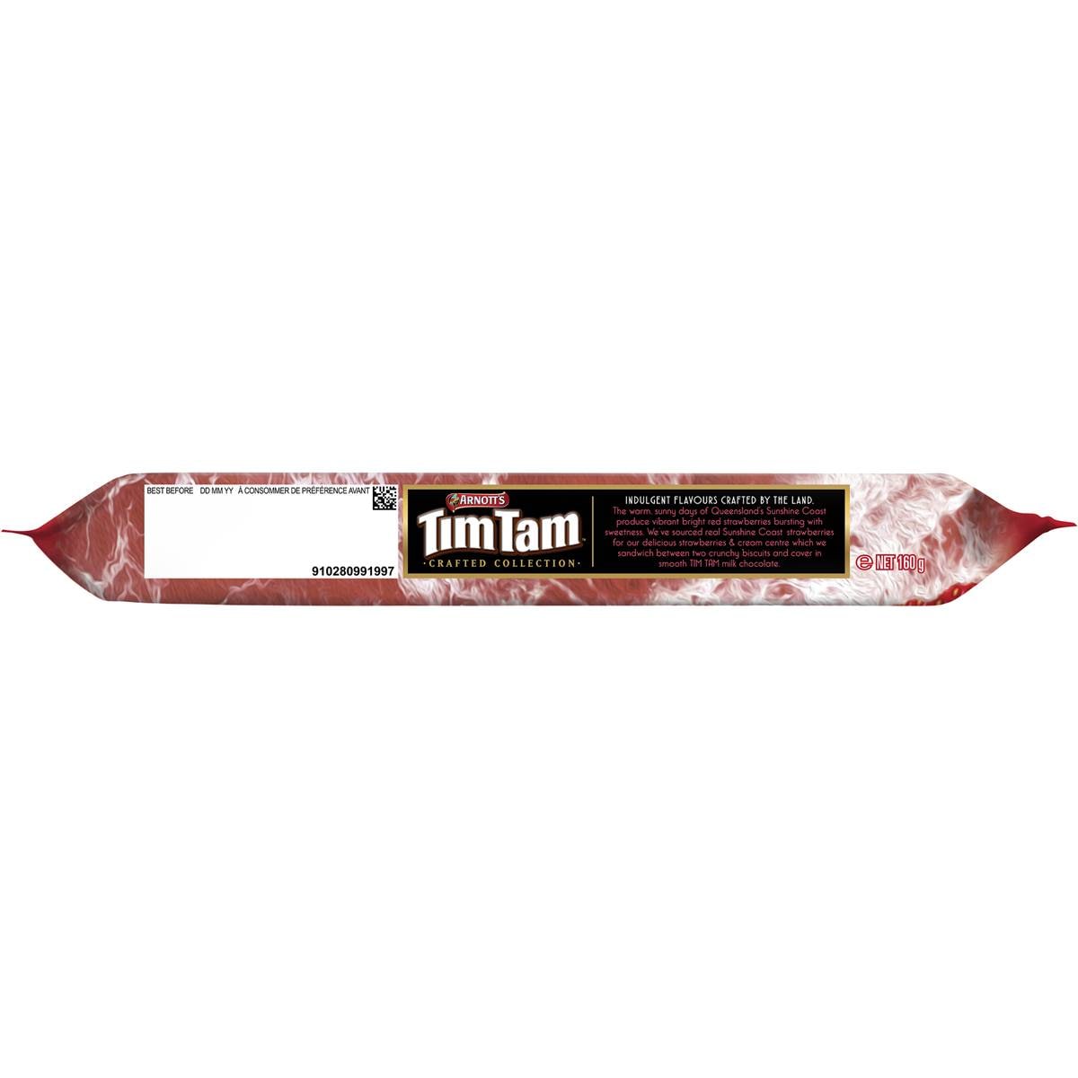 Arnott's Tim Tam Crafted Sunshine Coast Strawberries & Cream 160g ...