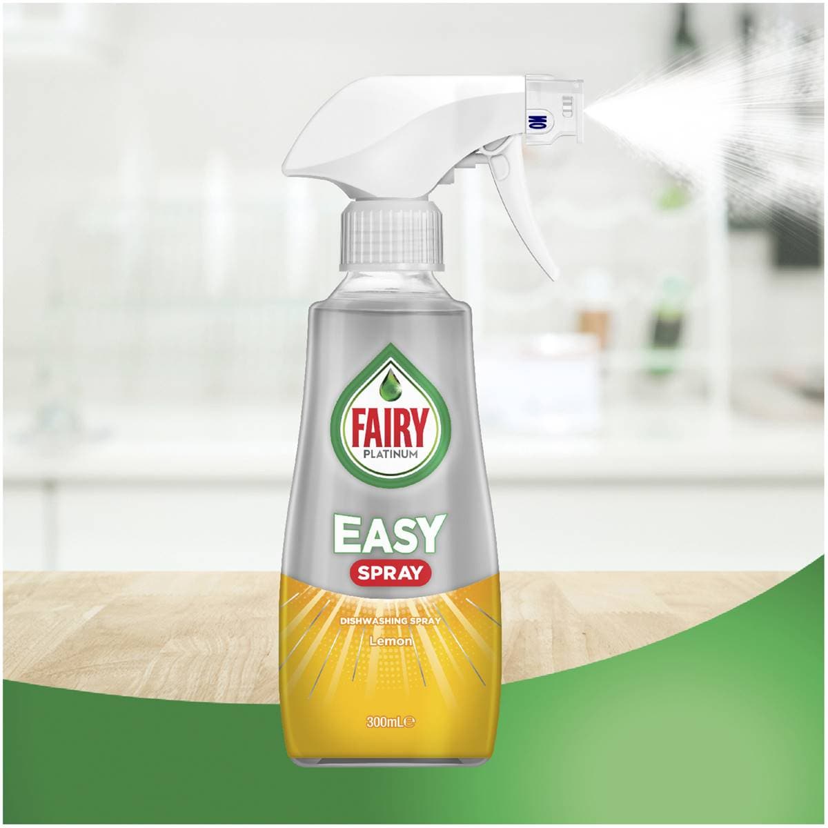 Fairy Platinum Easy Dishwashing Spray Lemon 300ml | Woolworths