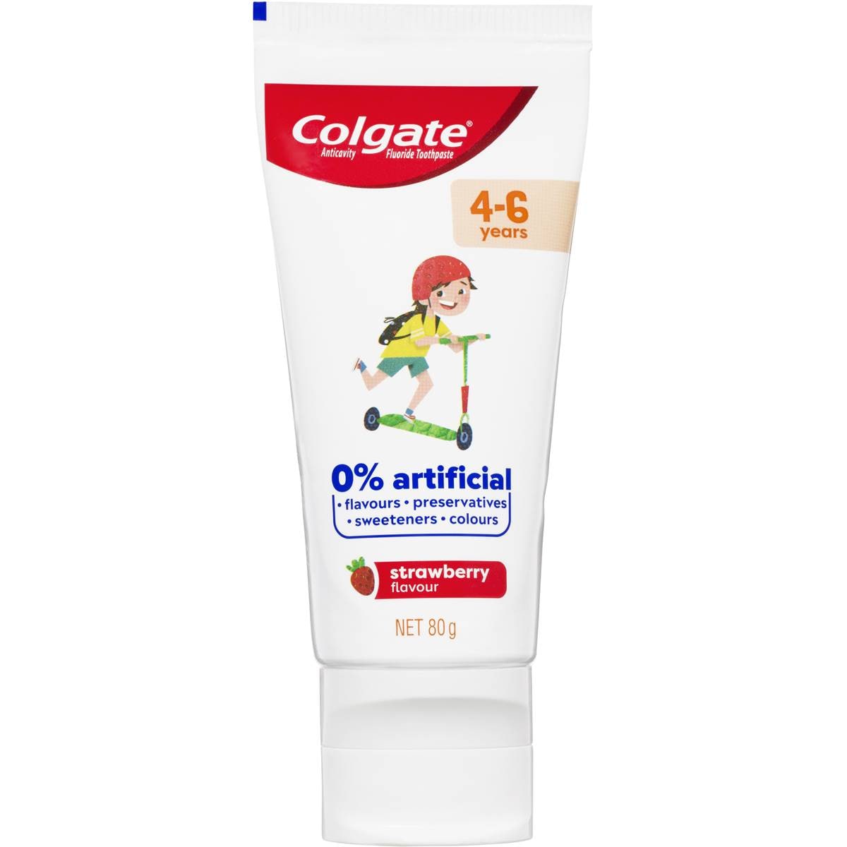 Colgate Kids 4-6 Years Toothpaste Strawberry Flavour 80g | Woolworths