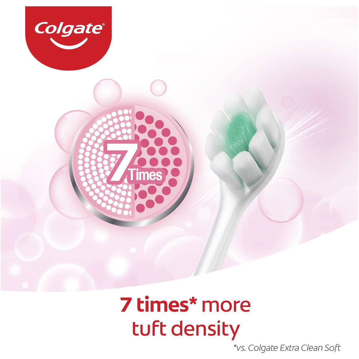 Colgate Cushion Clean Soft Manual Toothbrush Each | Woolworths