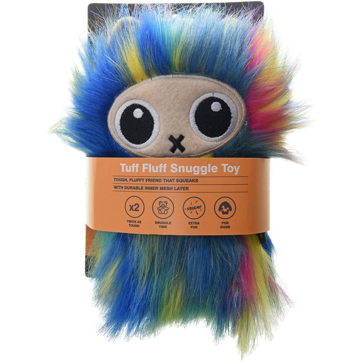 Rufus & Coco Tuff Fluff Snuggle Dog Toy Assorted Each | Woolworths