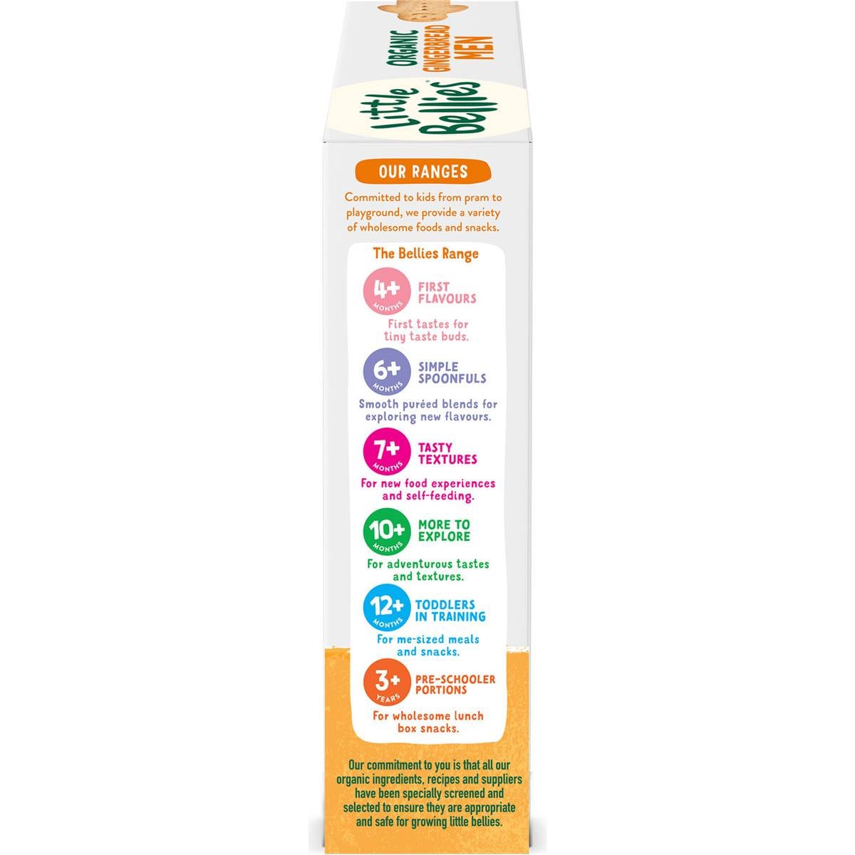 Little Bellies Gingerbread Men 130g | Woolworths