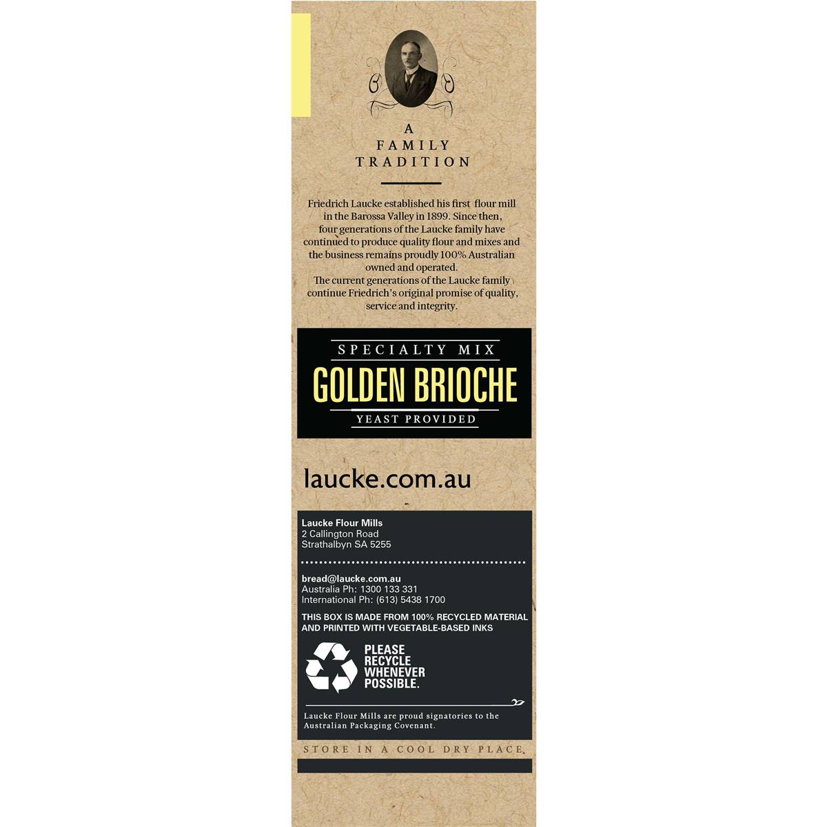 Laucke Golden Brioche Bread Mix 1kg | Woolworths
