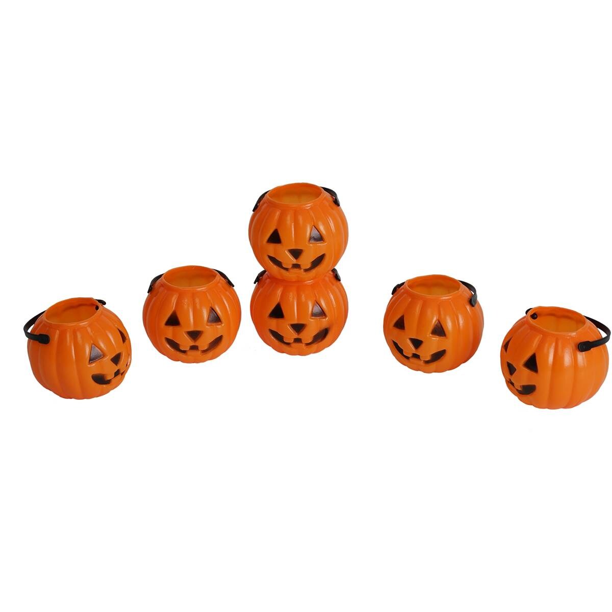 Halloween Trick Or Treat Mini Pails Assorted 6 Pack | Woolworths