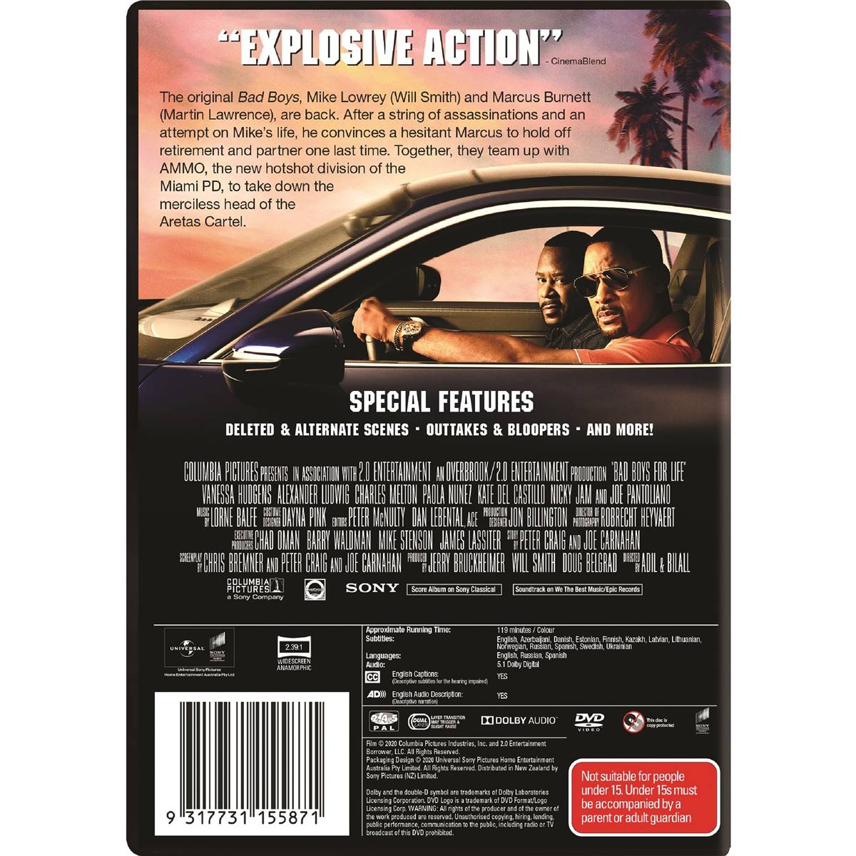 Bad Boys For Life Dvd Each | Woolworths