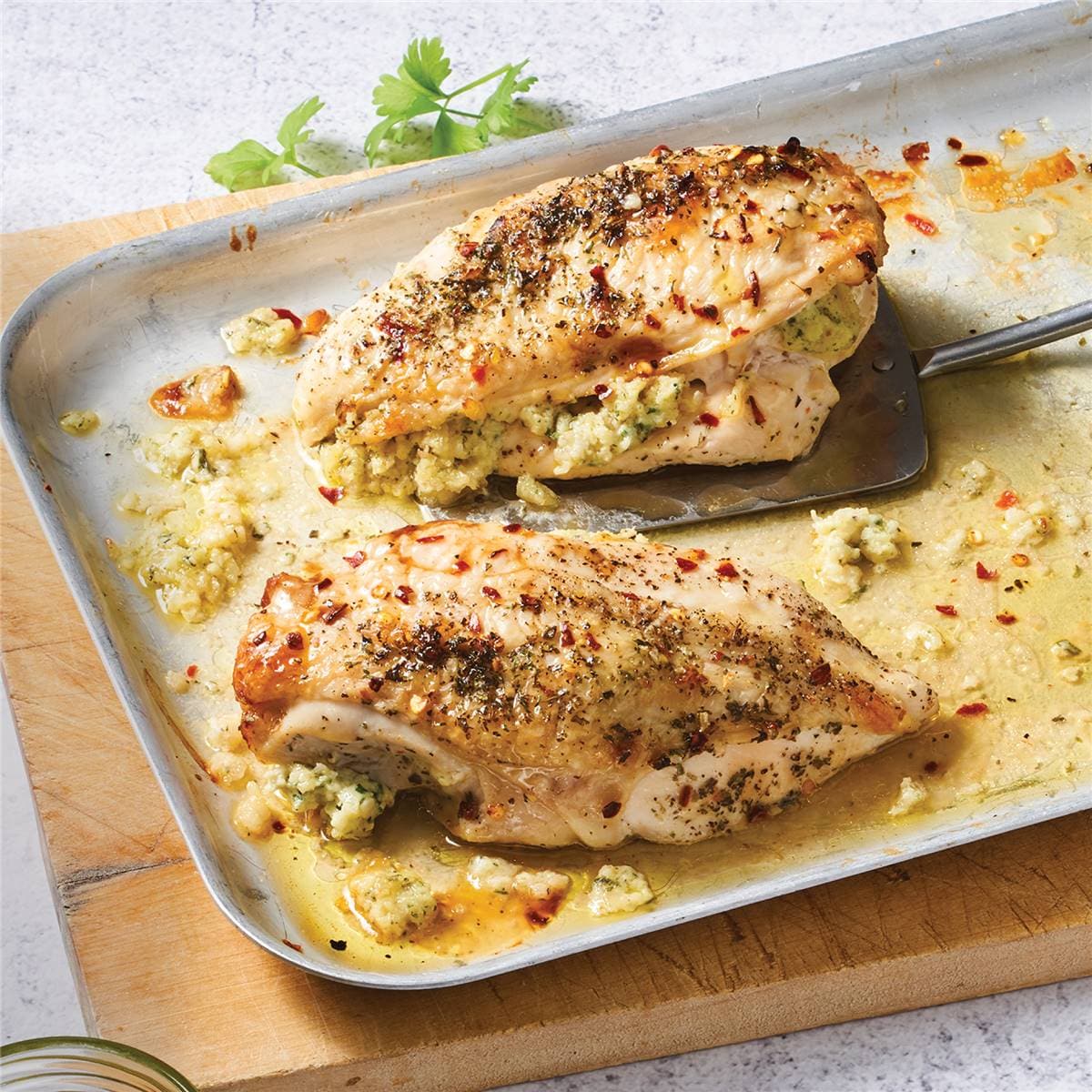 Woolworths Cook Chicken Breast Parcels With Spinach & Ricotta 500g ...