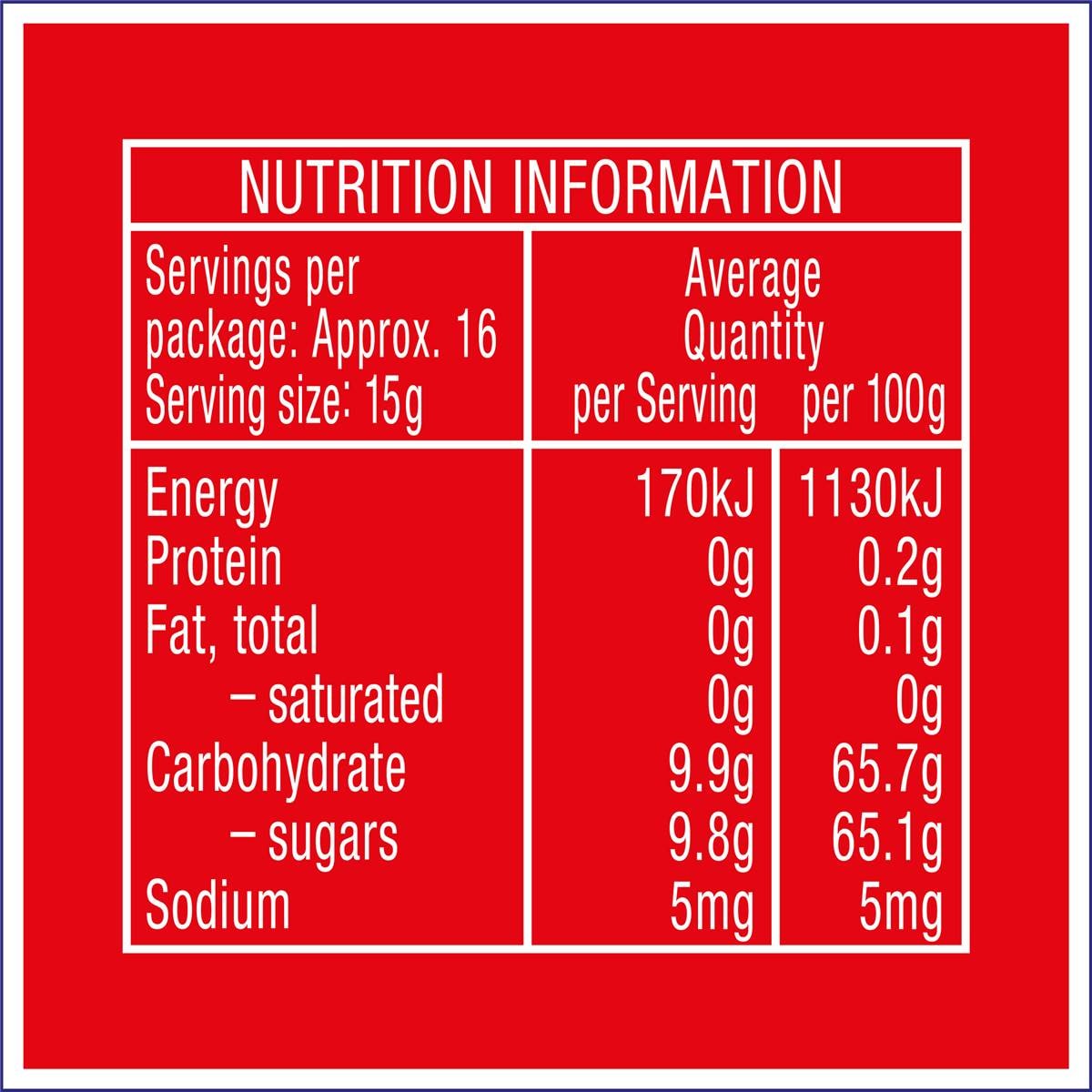 Cottee's Strawberry Jam 250g | Woolworths