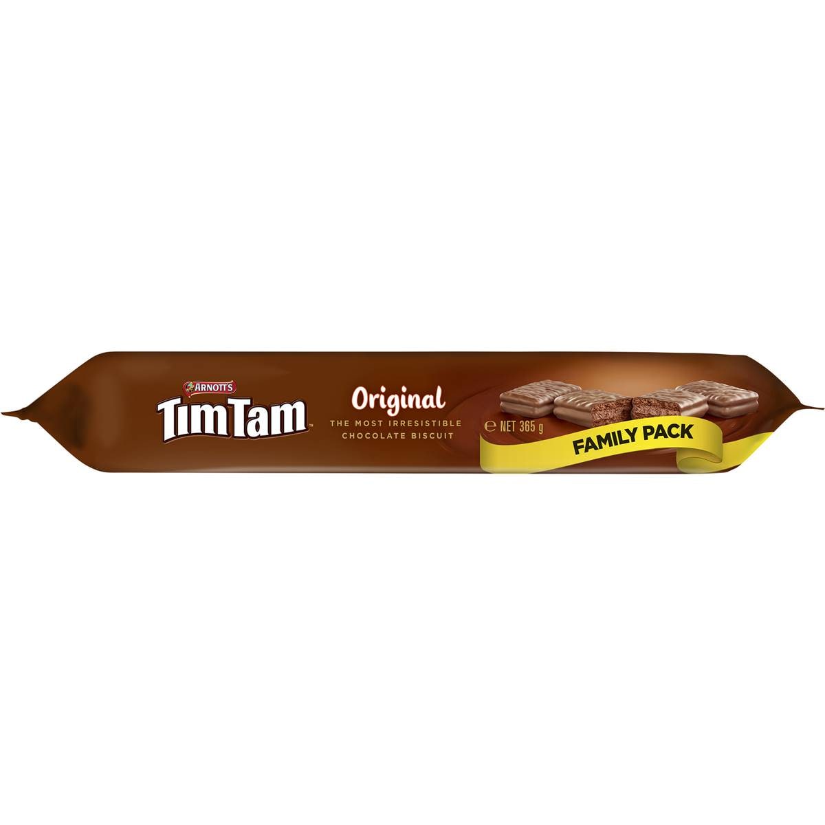 Arnott's Tim Tam Original Family Pack Chocolate Biscuits 365g | Woolworths