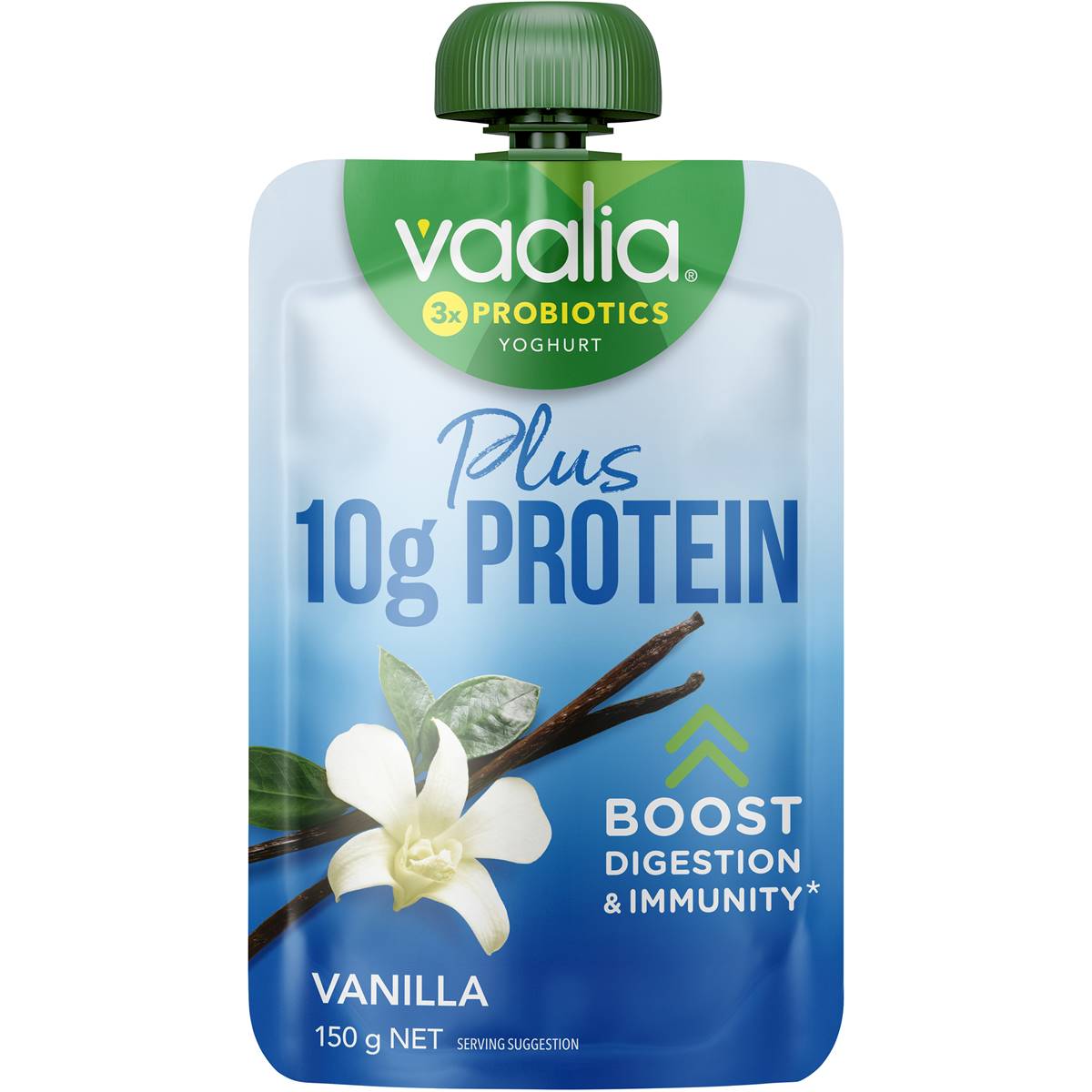 Vaalia Plus 10g Protein Yoghurt Vanilla 150g | Woolworths