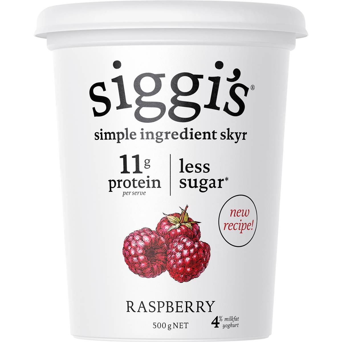 Siggi's Yoghurt Raspberry 500g | Woolworths