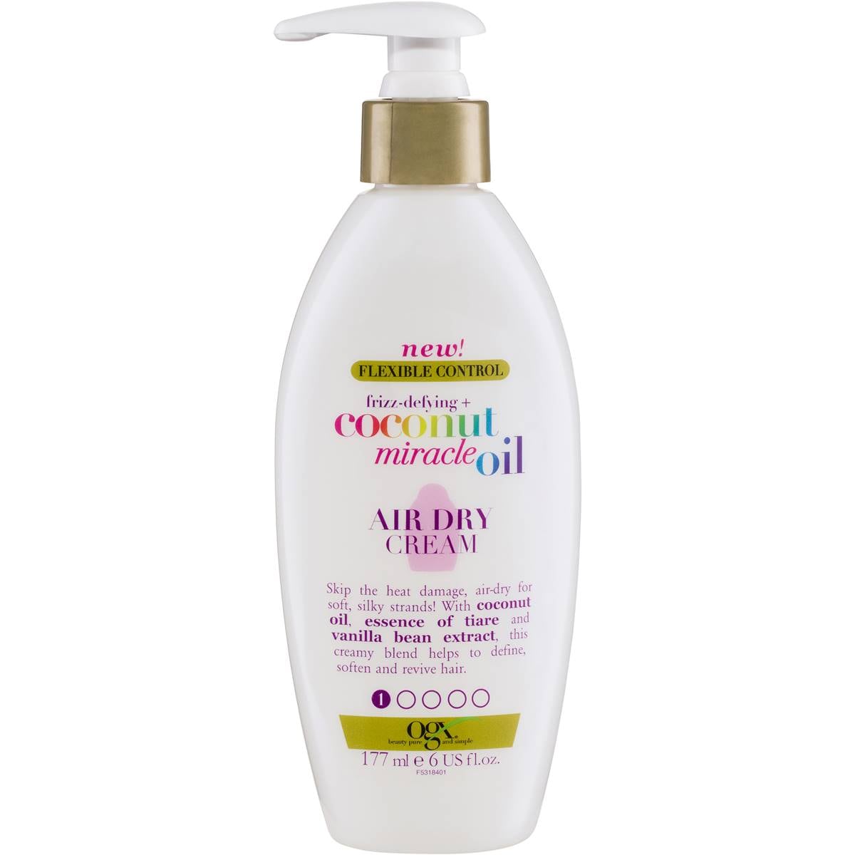 Ogx Coconut Oil Air Dry Cream 177ml | Woolworths