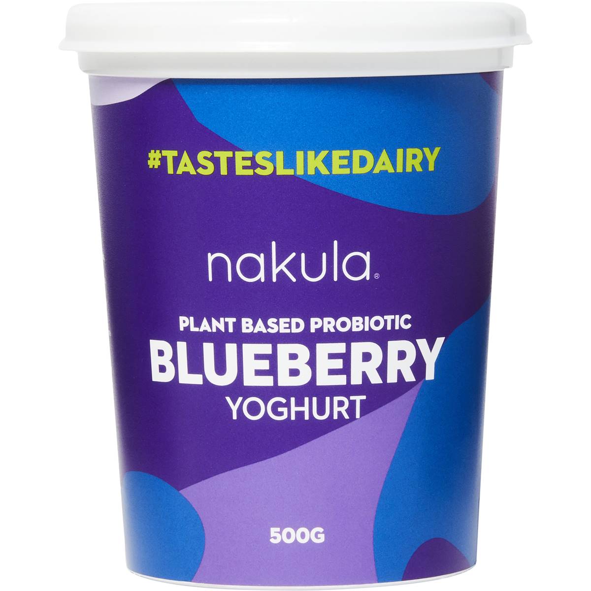 Nakula Plant Based Probiotic Blueberry Yoghurt 500g | Woolworths